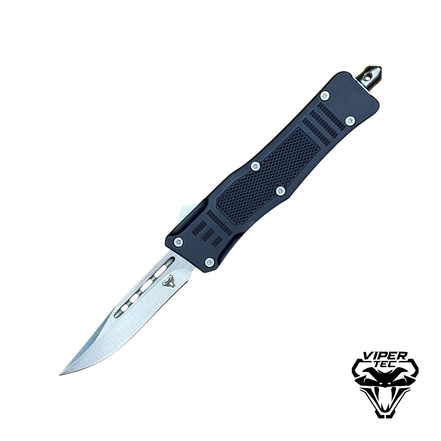 Small Blue Phantom Automatic OTF Knife | Viper Tec Knives