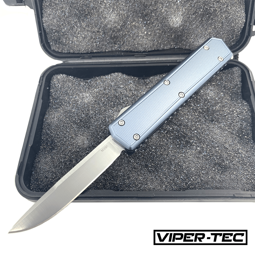 Mini OTF Knife - Blue Hydra | Viper Tec Knives: OTF's, Switchblades ...