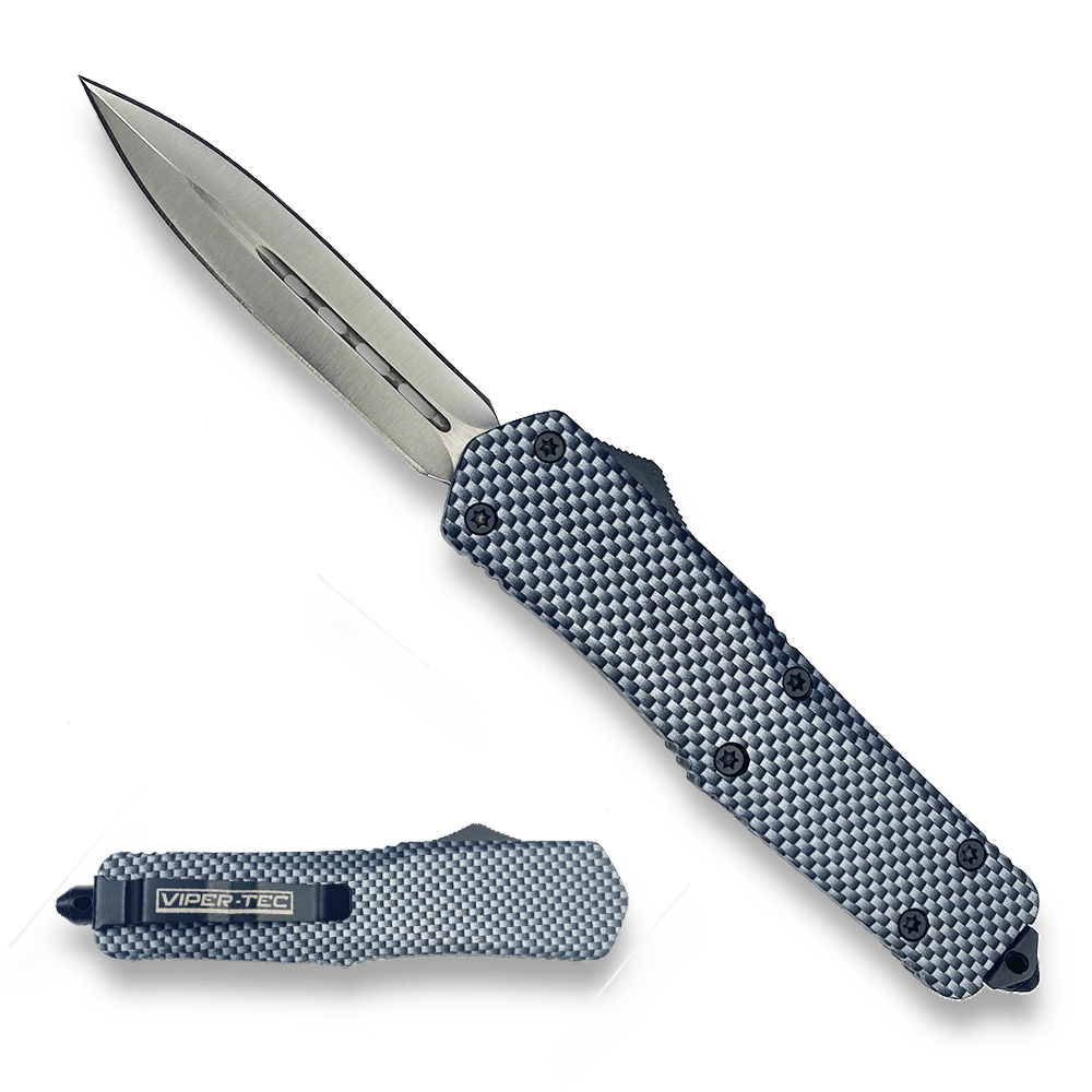 Carbon Fiber Ghost OTF Knife | Viper Tec Knives: OTF's, Switchblades ...