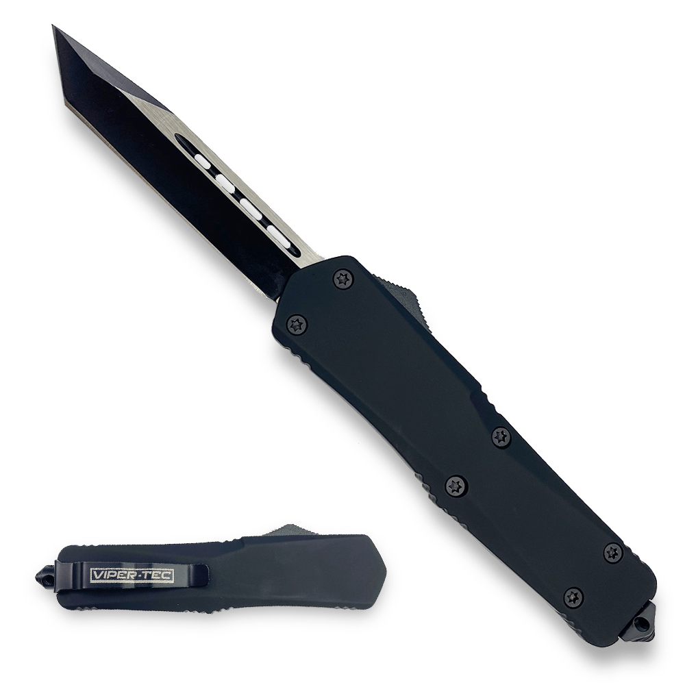 Black Ghost Double Action OTF Knife | OTF, Switchblade, Stiletto