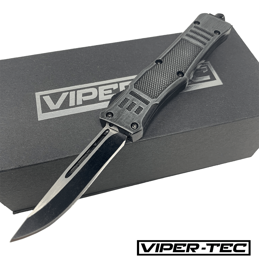 Mini OTF Knife - Stonewash Phantom